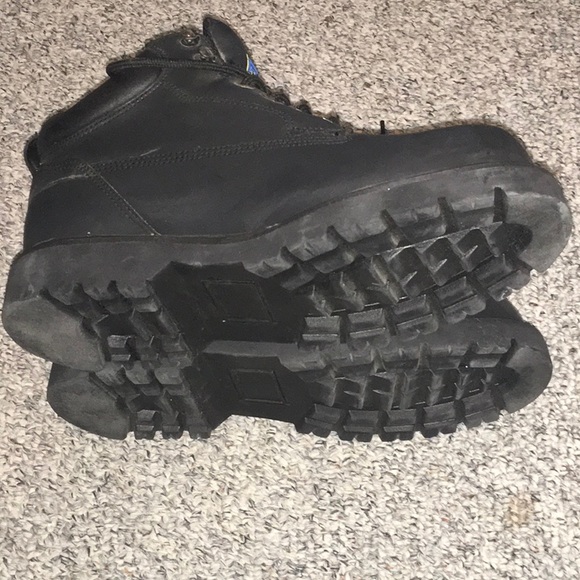 Wwf | Shoes | Wwfwwe The Rock The Rock Says Black Work Boots | Poshmark